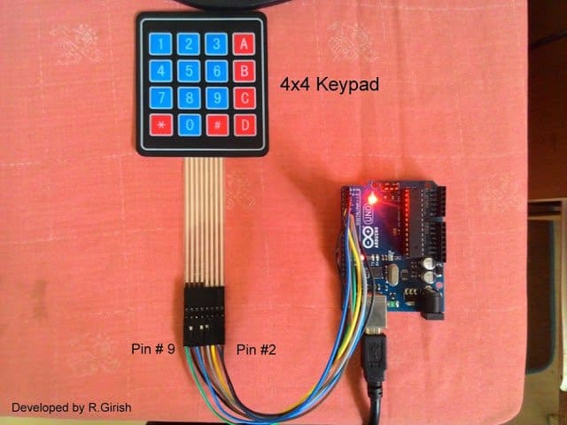 How to Interface 4x4 Keypad with Arduino - Homemade Circuit Projects ...